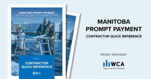 Prompt Payment | Winnipeg Construction Association